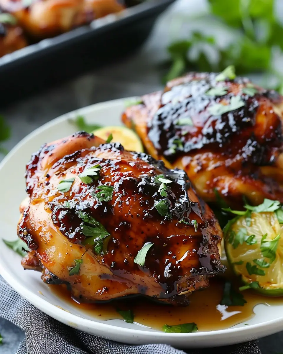 Chipotle Honey Chicken Thighs