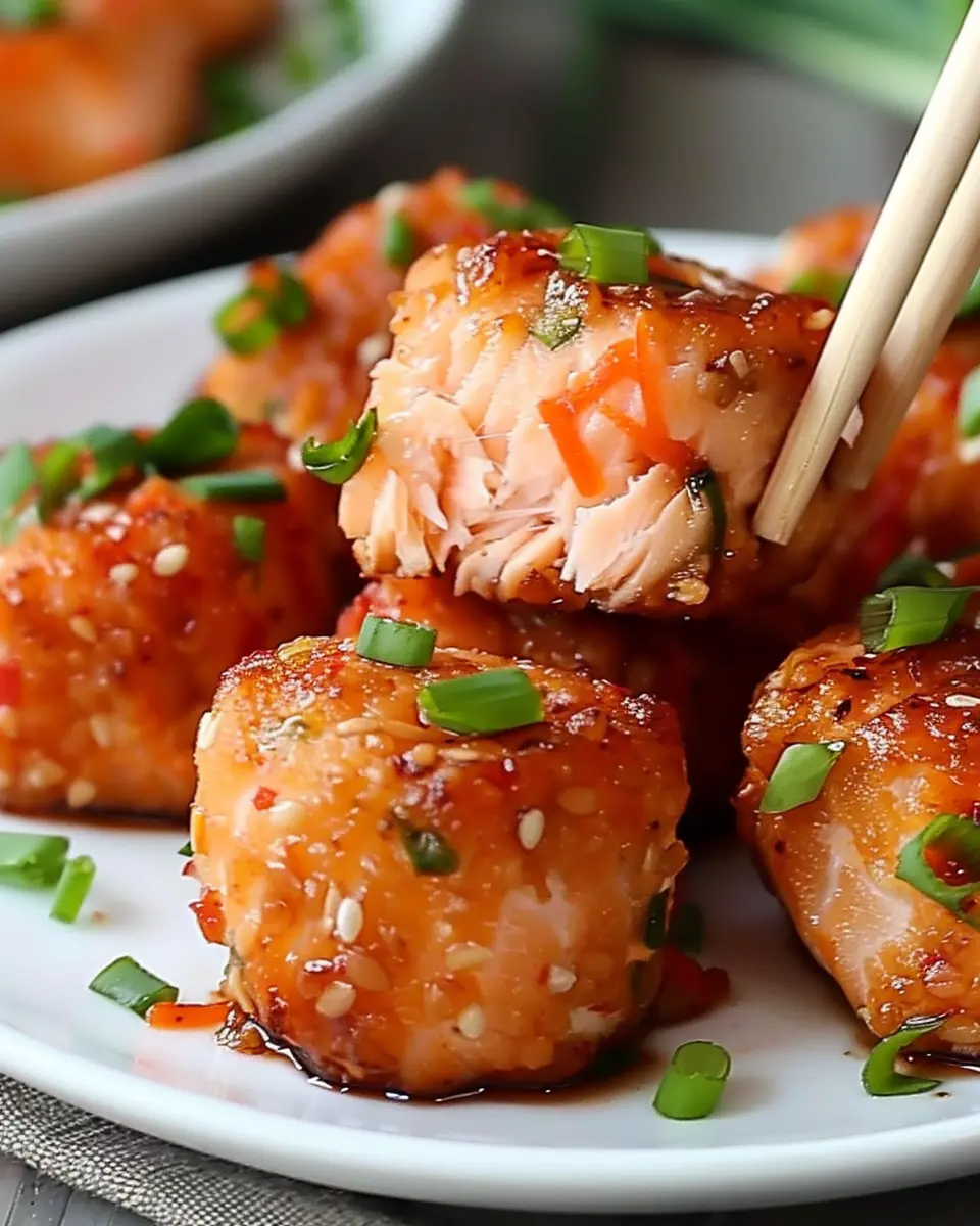 Bang Bang Salmon Bites